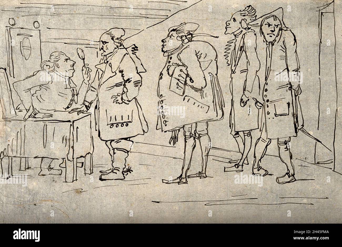 19th century doctor patient hi-res stock photography and images - Alamy