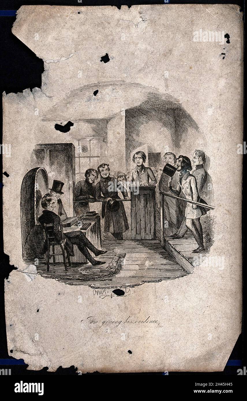 Witness box hi-res stock photography and images - Alamy