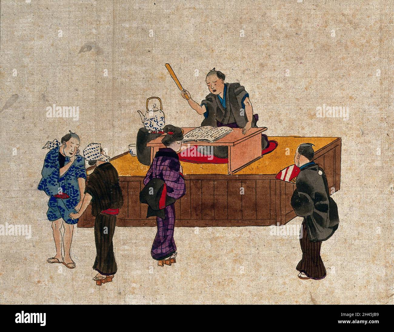 Man reciting from a book hi-res stock photography and images - Alamy