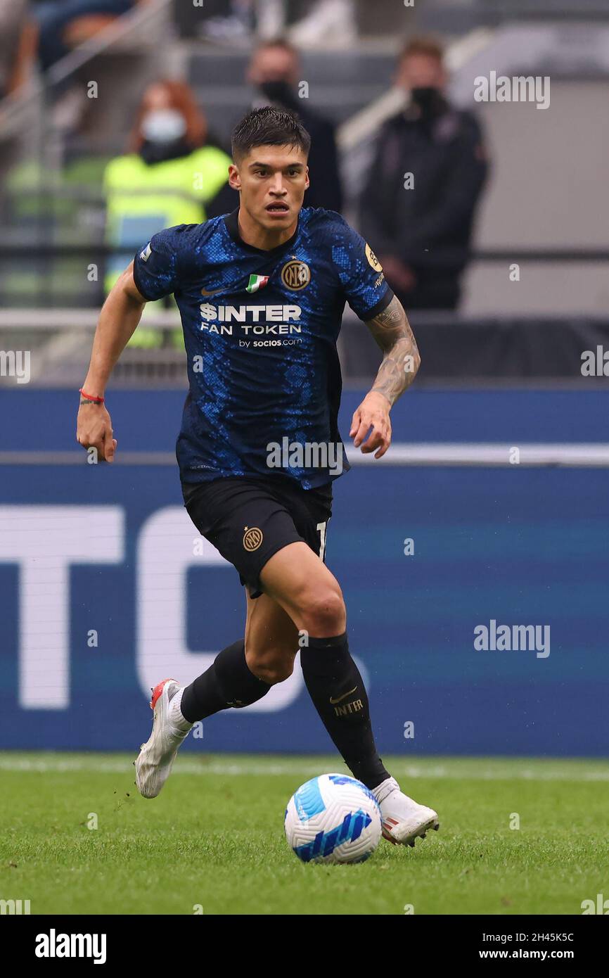 Milan, Italy, 31st October 2021. Joaquin Correa of FC Internazionale ...