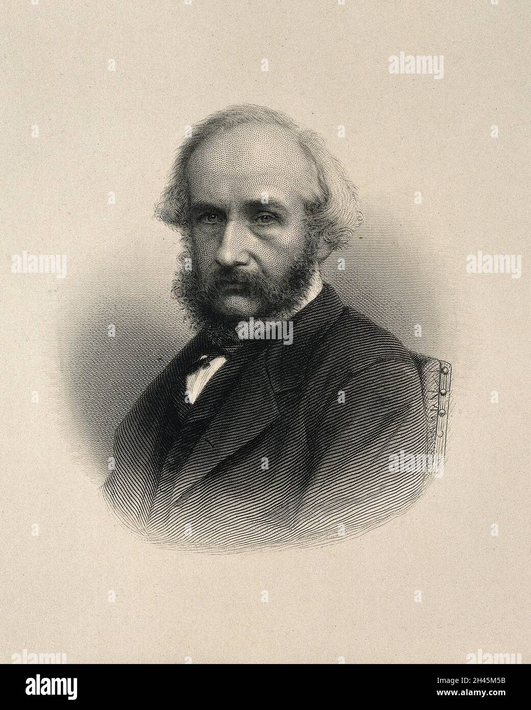 William Henry Harvey. Engraving Stock Photo - Alamy