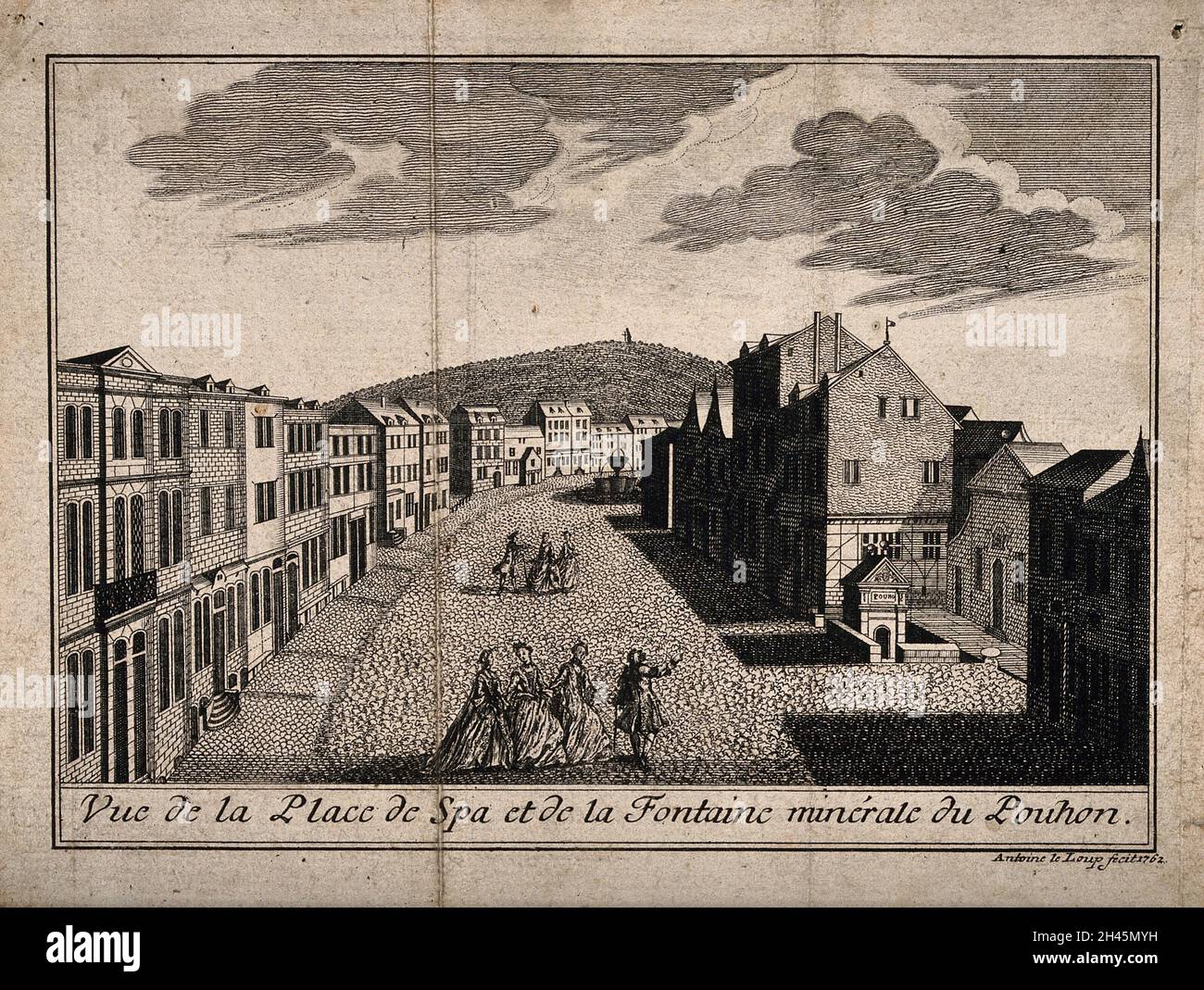 Pouhon fountain hi-res stock photography and images - Alamy