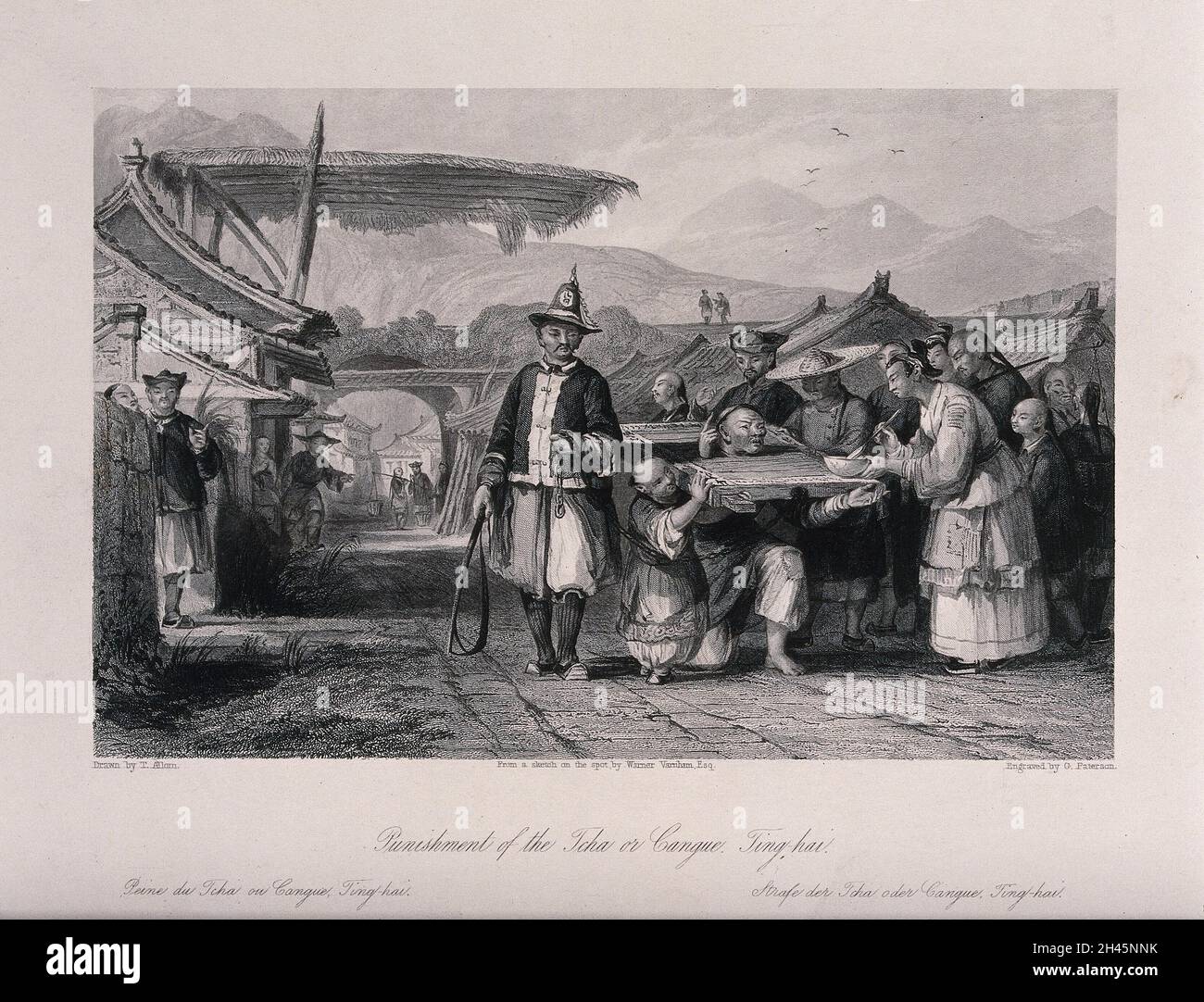 Woman pillory hi-res stock photography and images - Alamy