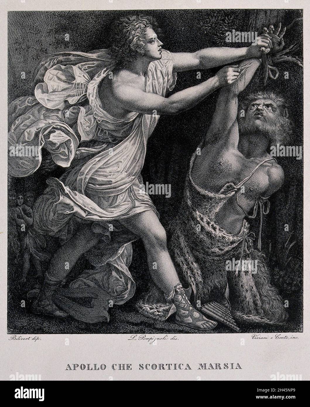 Apollo flaying marsyas hi-res stock photography and images - Alamy