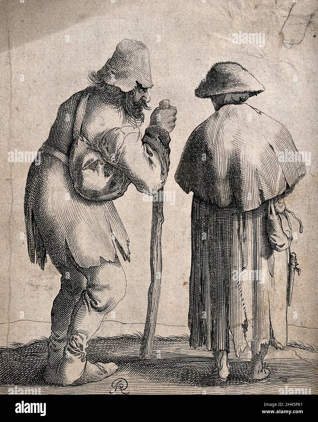 Beggars stick hi-res stock photography and images - Alamy
