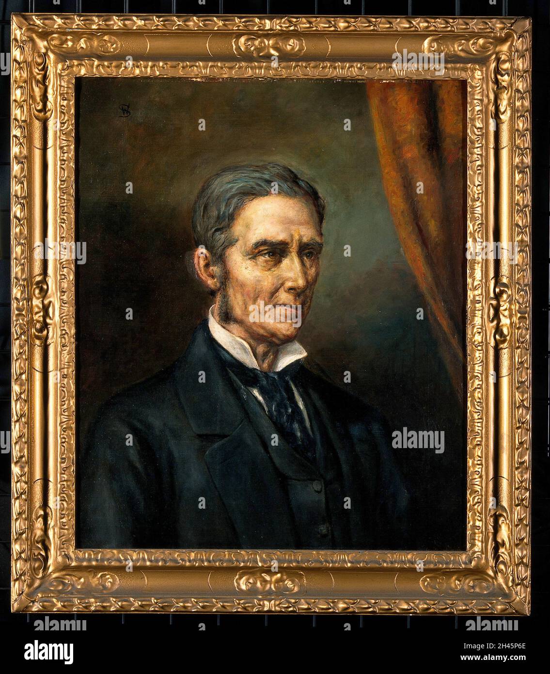 Sir James Paget. Oil painting by William Swainson Stock Photo - Alamy