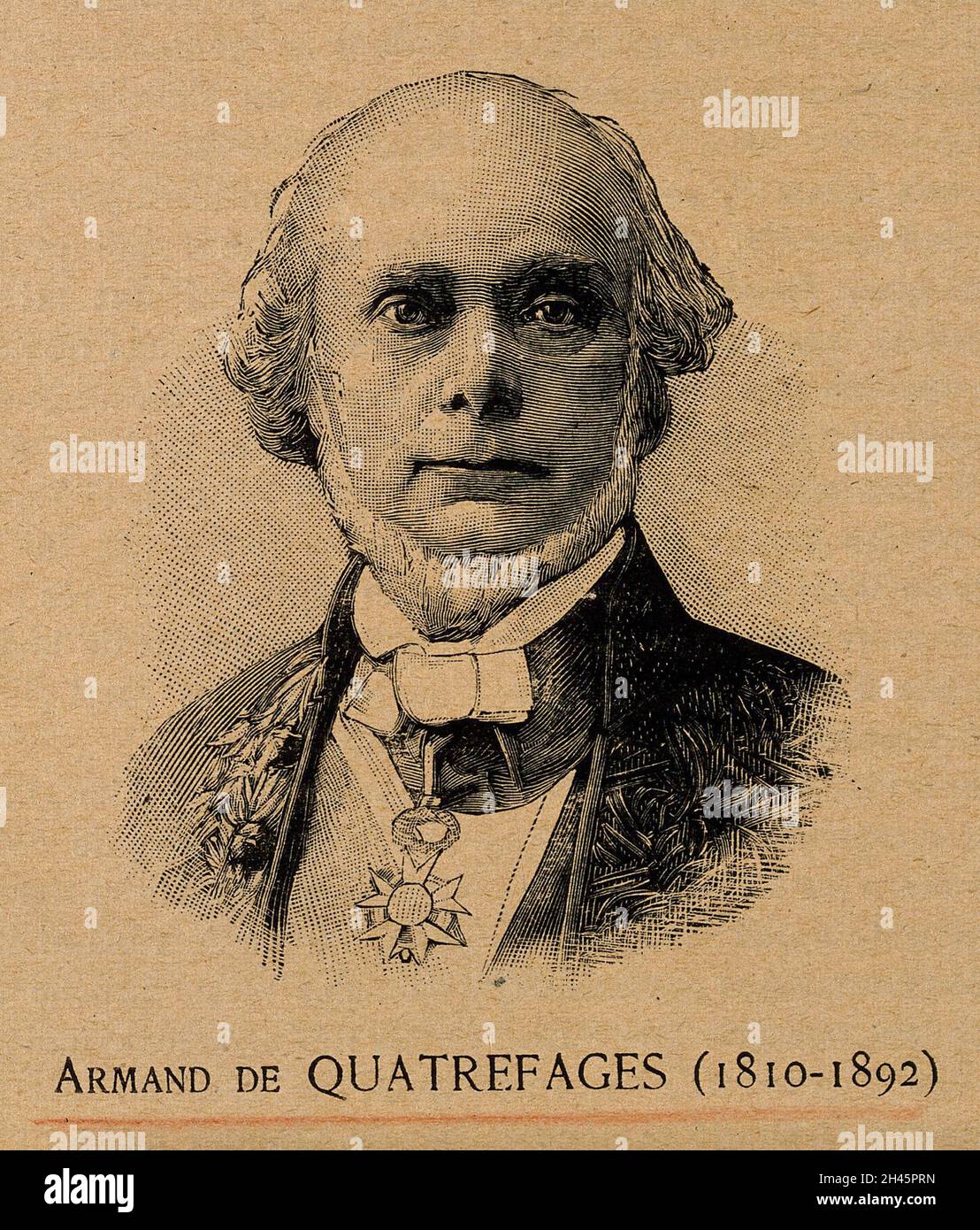 Jean louis armand de quatrefages de breau hi-res stock photography and ...