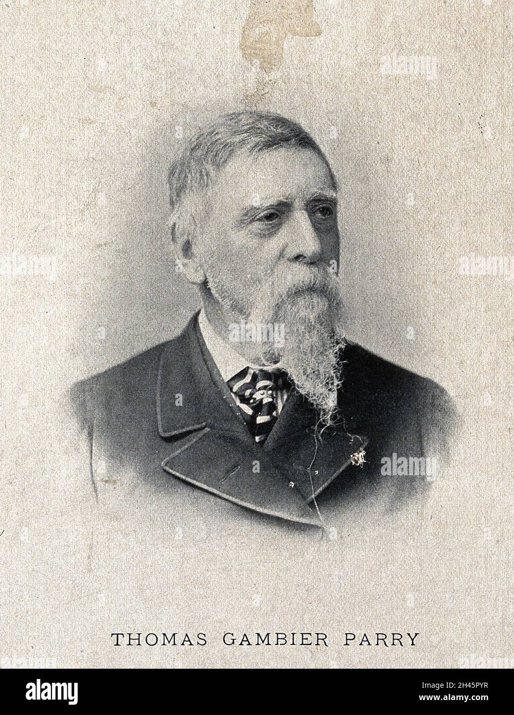 Thomas Gambier Parry. Process print Stock Photo - Alamy