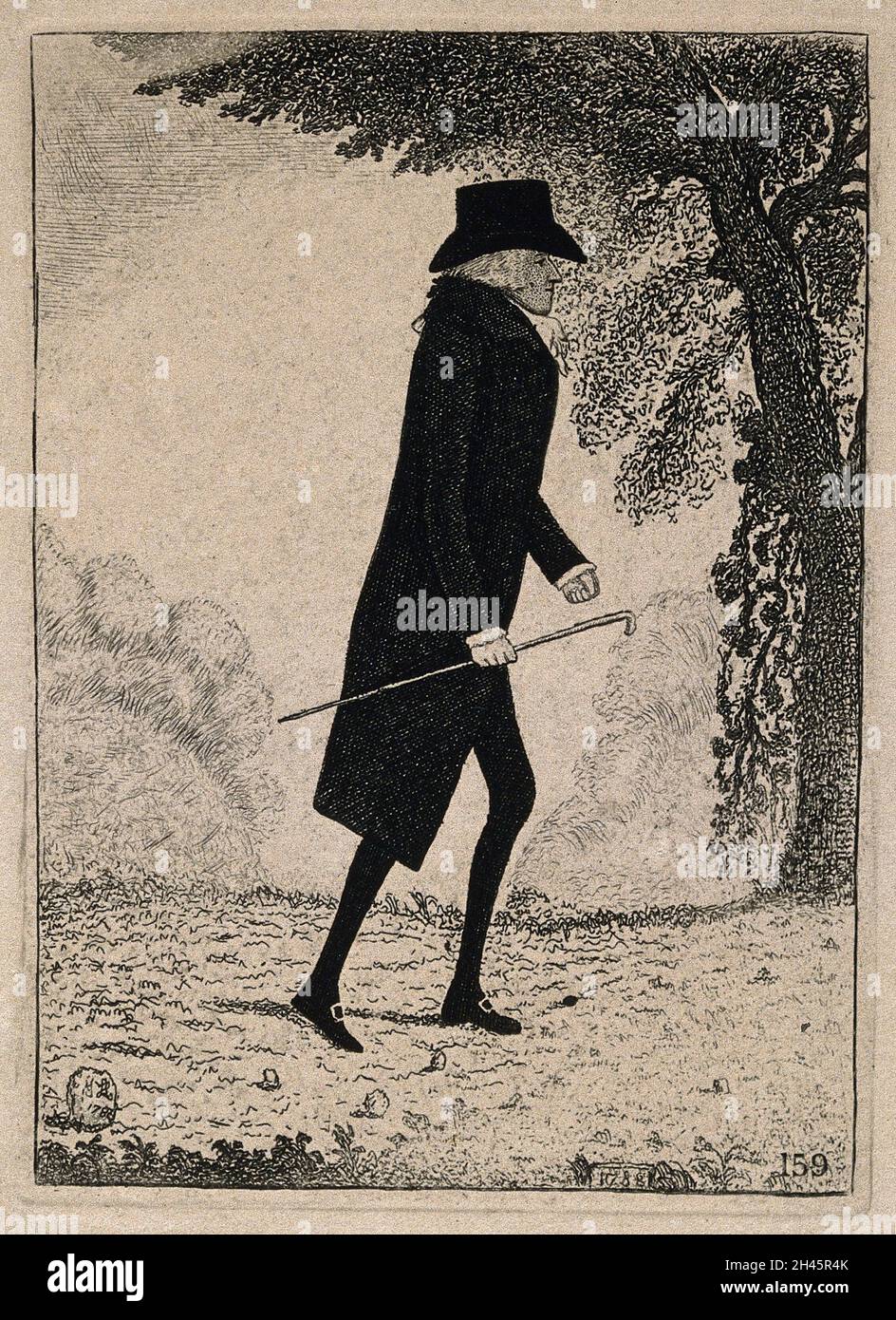 John Bennet. Etching by J. Kay, 1787 [?] Stock Photo - Alamy