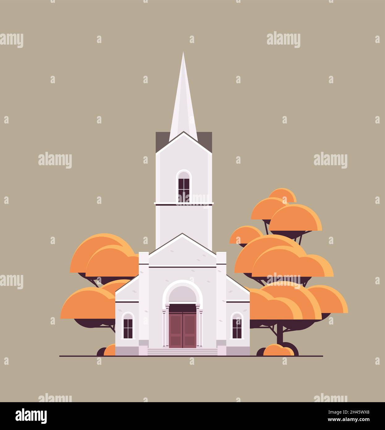contemporary facade of church building architecture religion culture ...