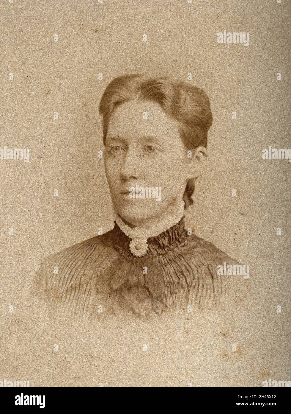 Miss Smith. Photograph by Russell & Son Stock Photo - Alamy