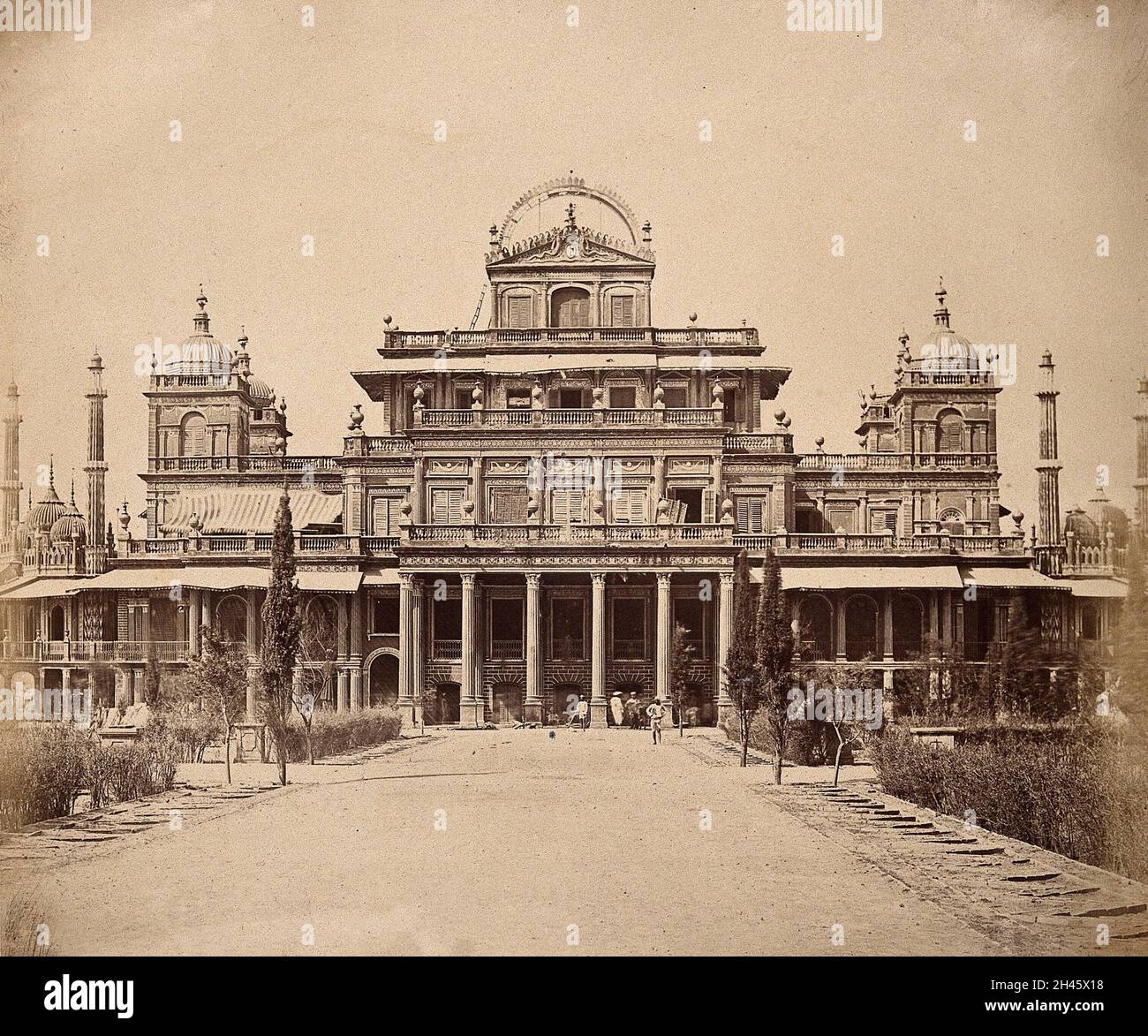 Kaiser Bagh, Lucknow, India: the King's Palace. Photograph by Felice ...