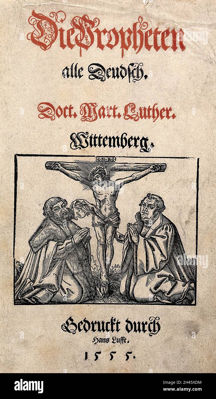 Frederick III, Elector of Saxony (Frederick the Wise) and Martin Luther ...