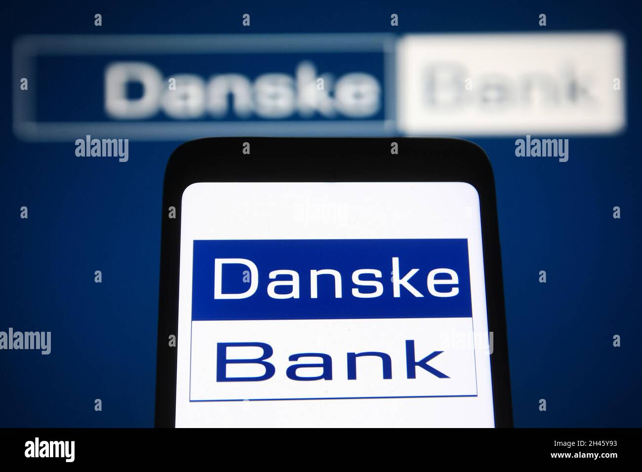 Danske bank logo hi-res stock photography and images - Alamy