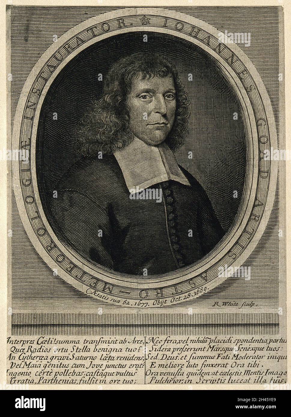 John Goad. Line engraving by R. White Stock Photo - Alamy