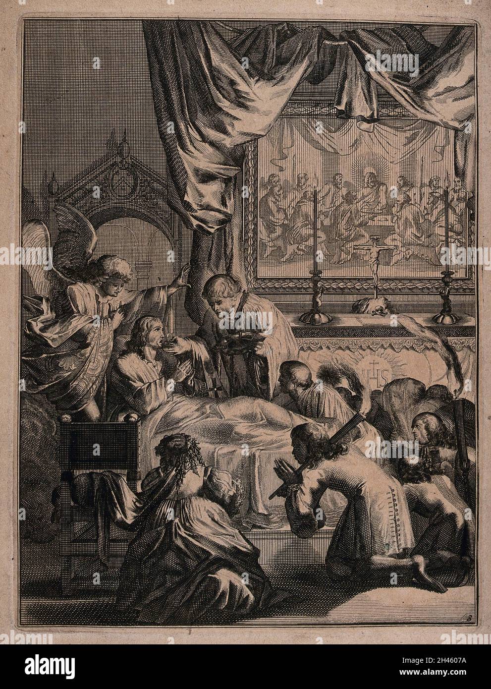 Receives the eucharist hi-res stock photography and images - Alamy