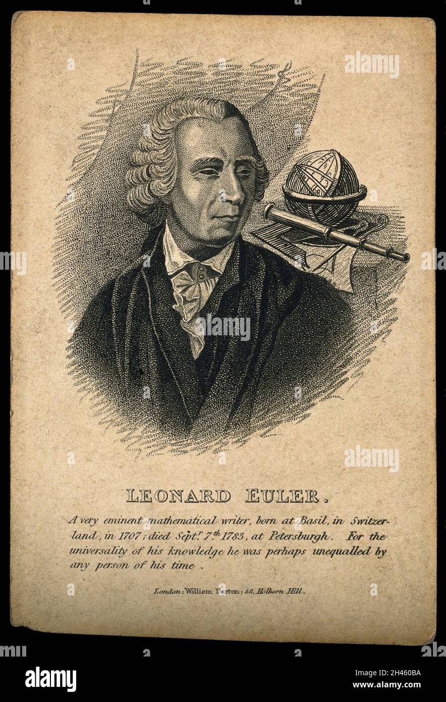 Leonhard euler hi-res stock photography and images - Alamy