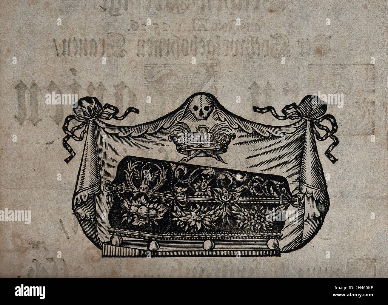 18th century wood coffin hi-res stock photography and images - Alamy
