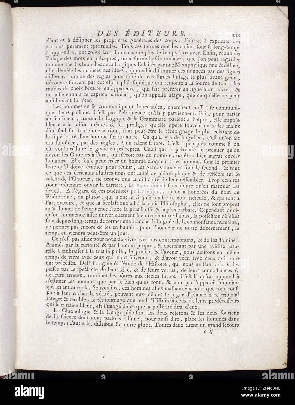 Page of text from Stock Photo - Alamy