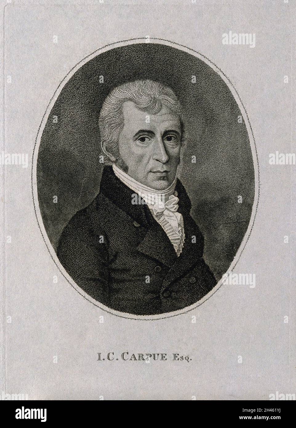 Joseph Constantine Carpue. Stipple engraving Stock Photo - Alamy