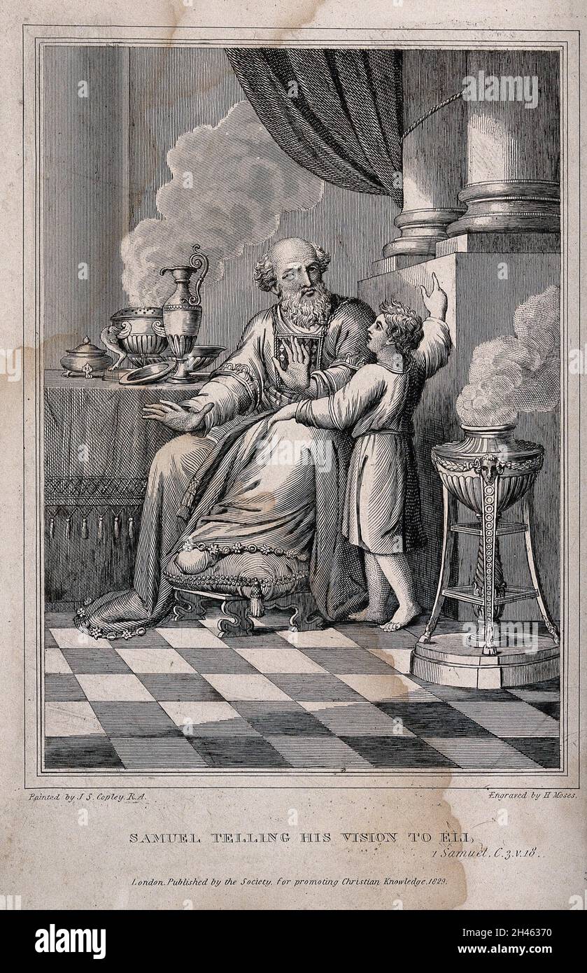 The child Samuel tells the priest Eli of the fate God has in store for ...
