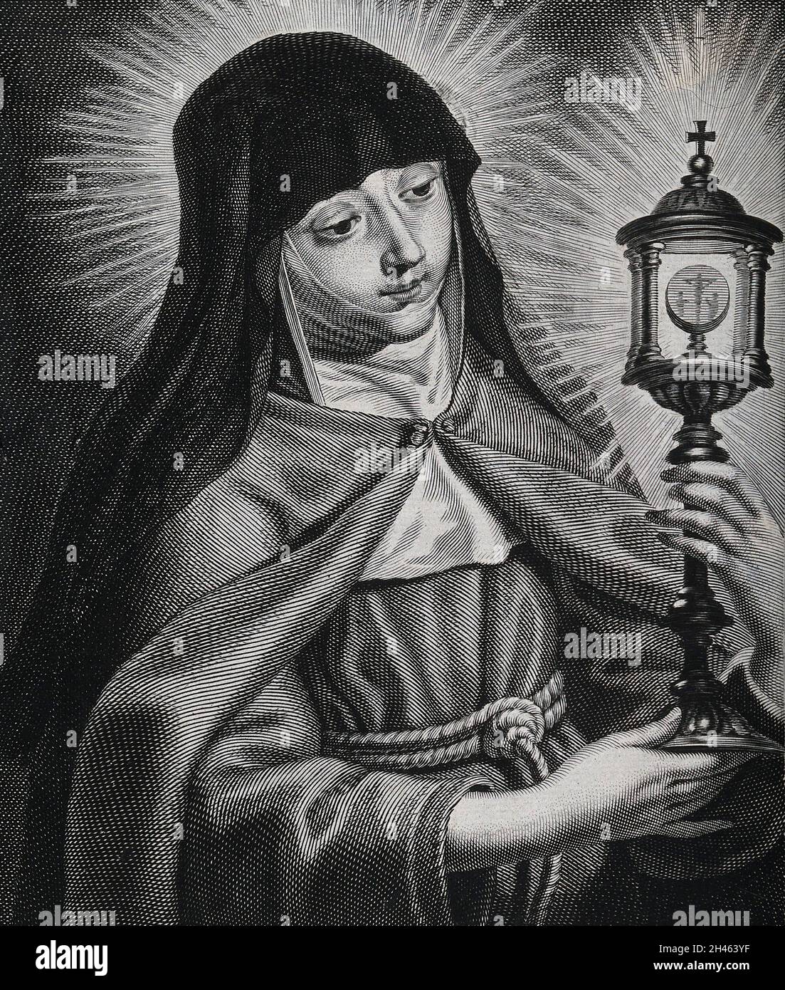 Saint clare of assisi hi-res stock photography and images - Alamy