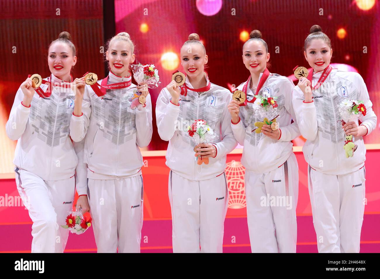 Russian Gymnastics Federation team group (RGF), OCTOBER 31, 2021 ...