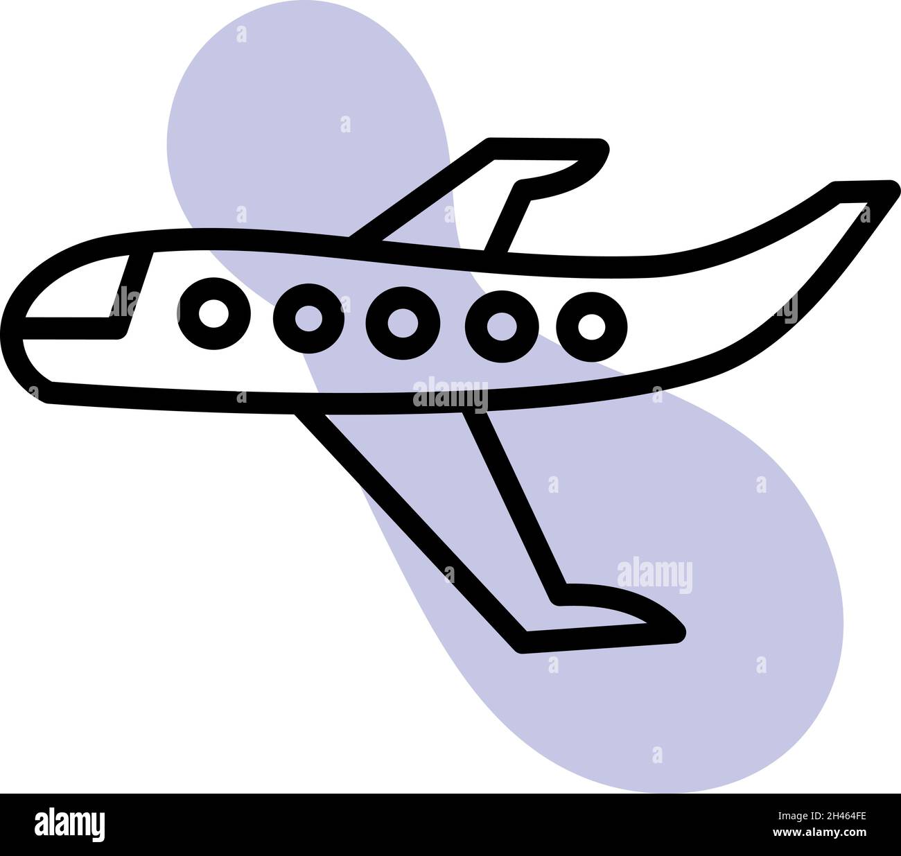 Simple Graphic Airplane