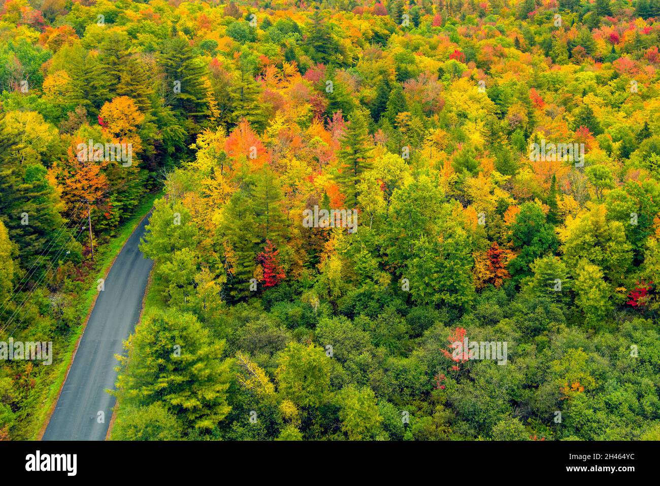 Vermont aerial view hi-res stock photography and images - Alamy