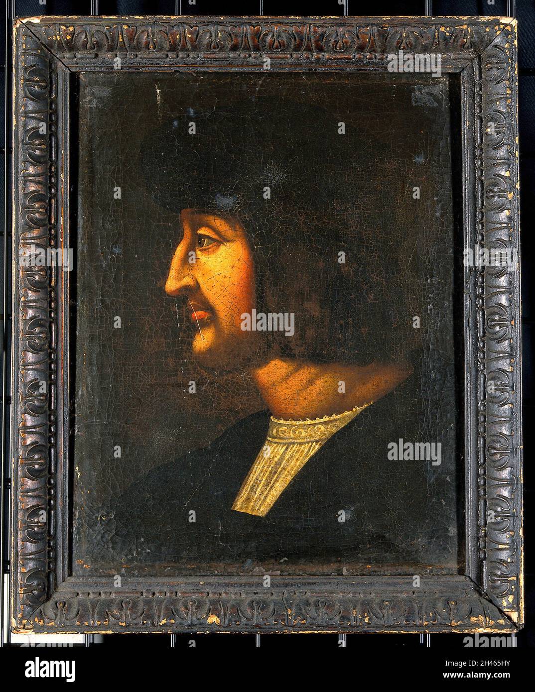 François I, King of France. Oil painting Stock Photo - Alamy