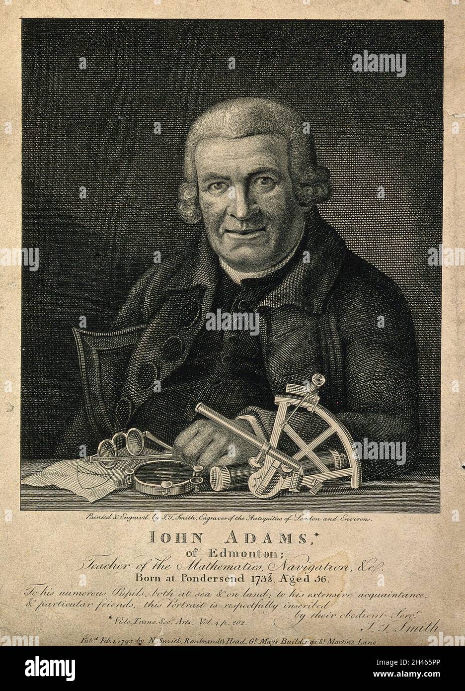 John adams american statesman hi-res stock photography and images - Alamy