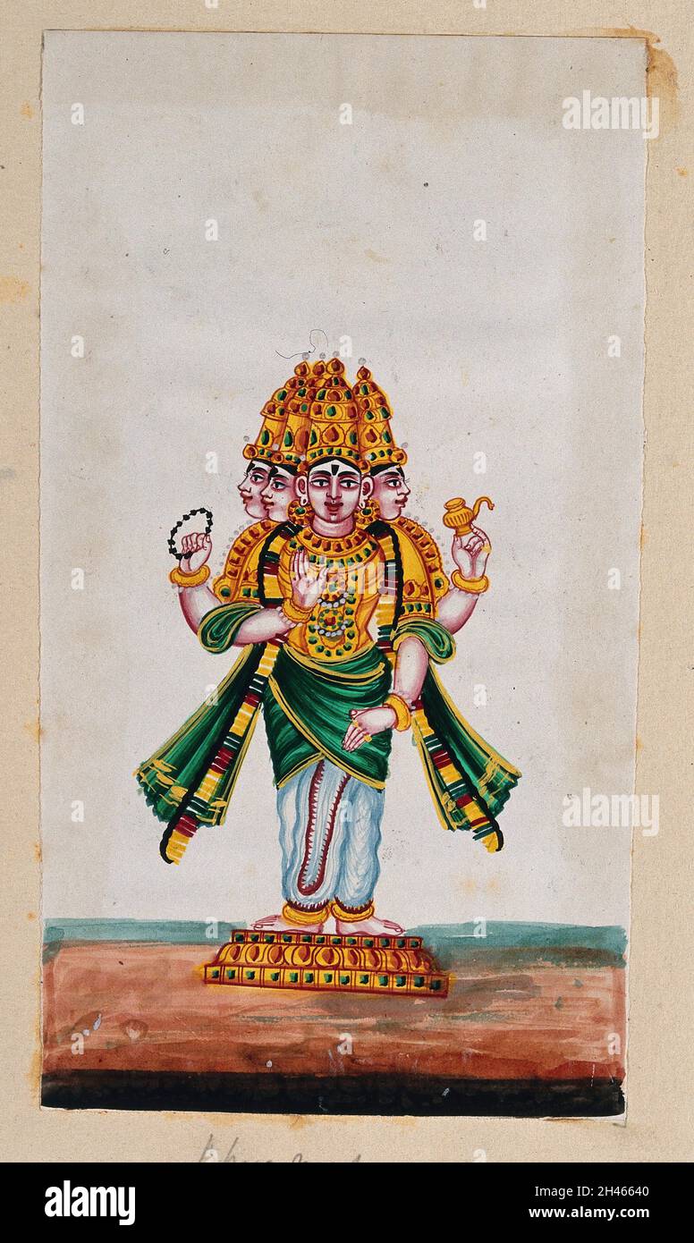 Four headed hi-res stock photography and images - Alamy