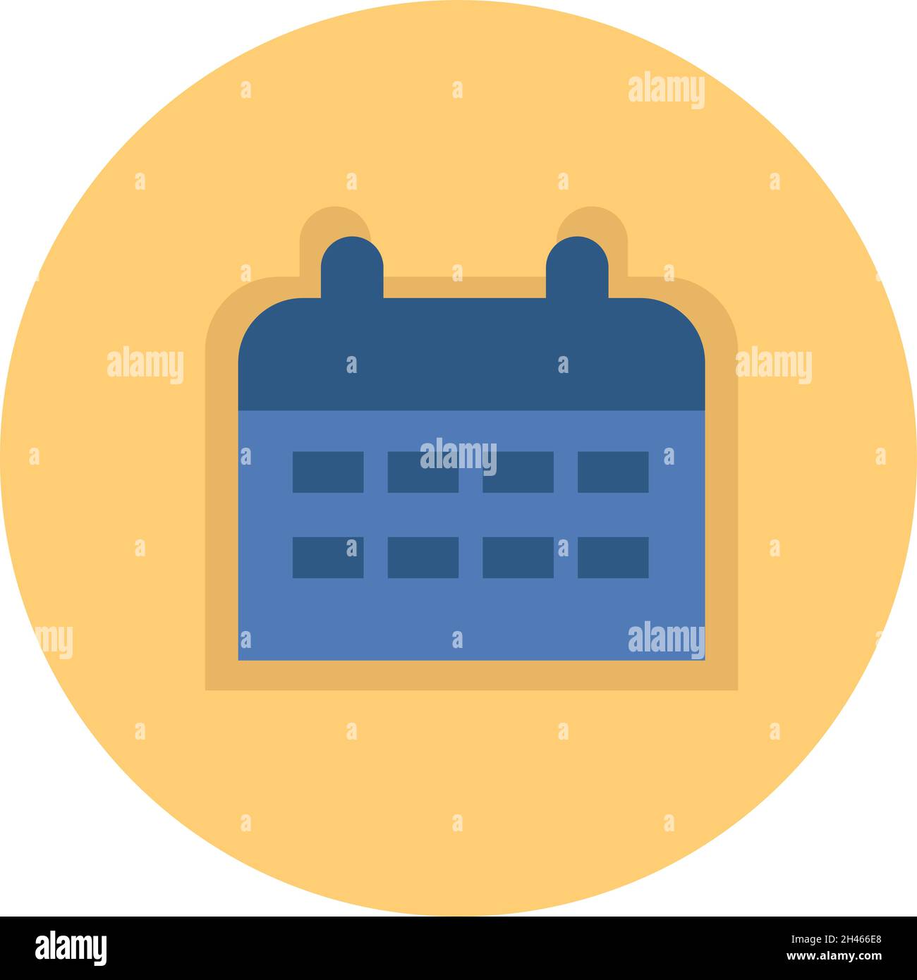 Banking calender, illustration, vector, on a white background Stock ...