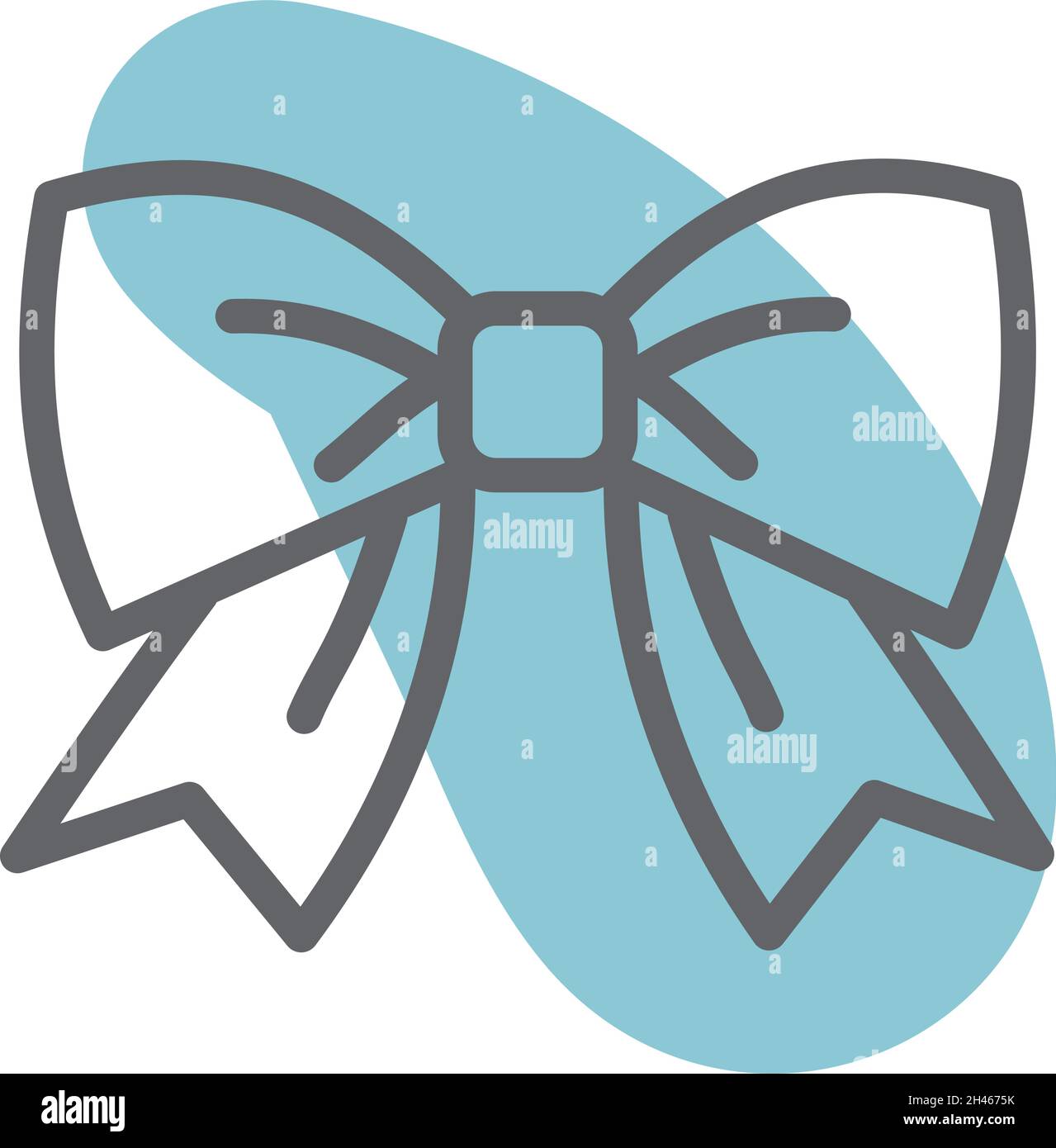 Decorative bow design Cut Out Stock Images & Pictures - Alamy