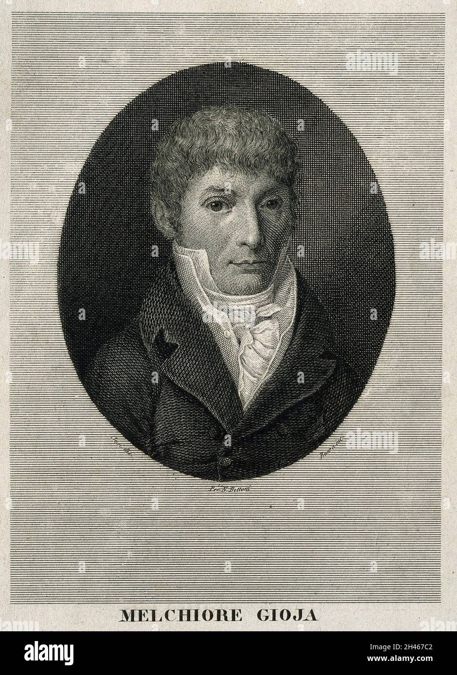 Melchiorre gioia hi-res stock photography and images - Alamy