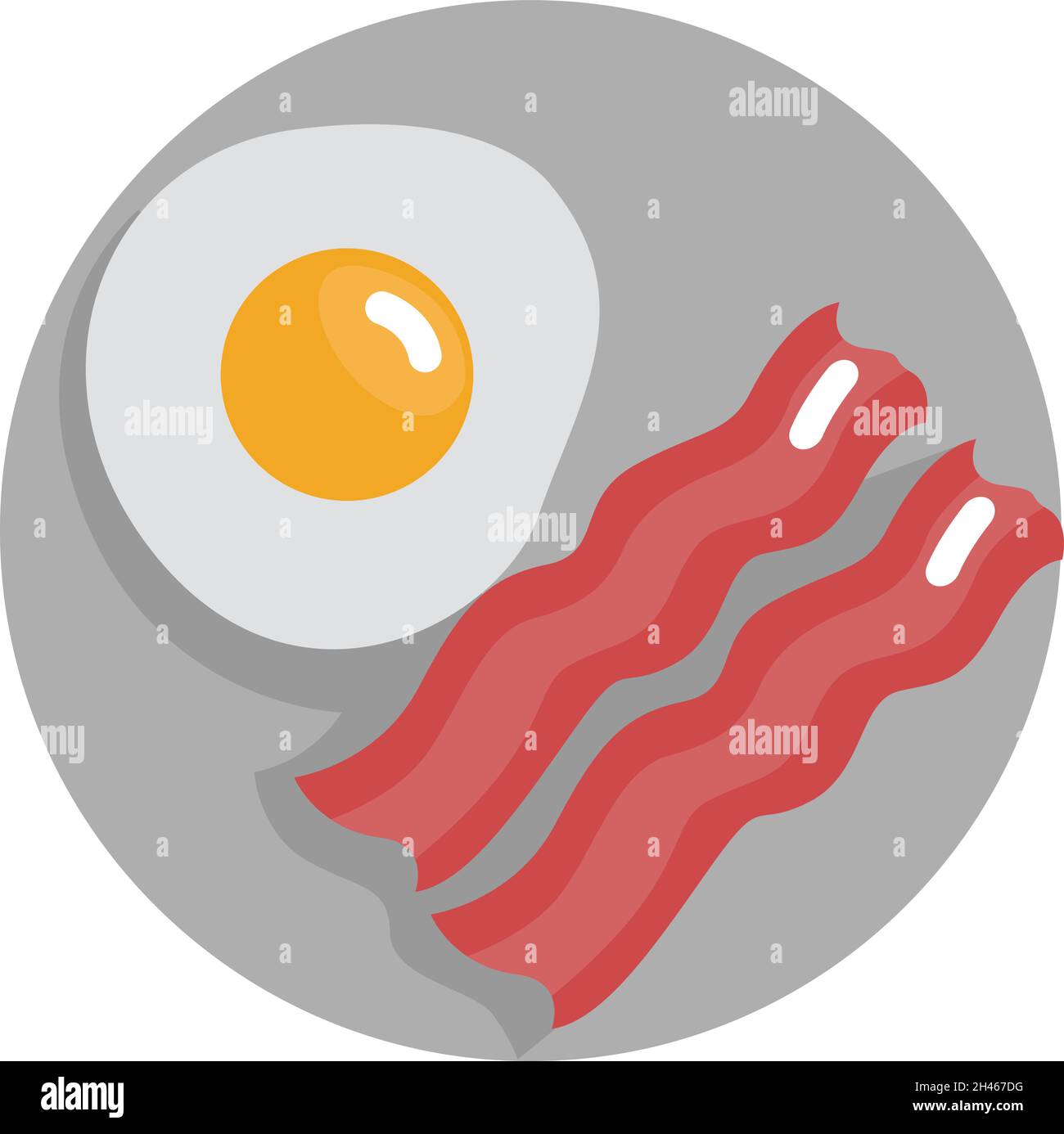Bacon And Eggs Clipart