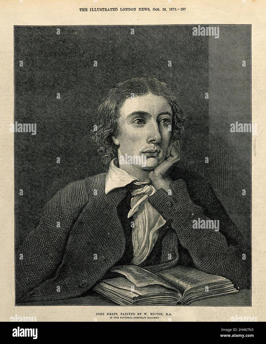 John keats english romantic poet hi-res stock photography and images ...
