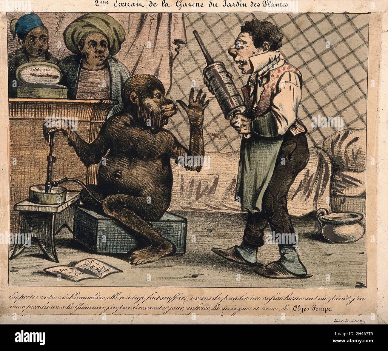 Enema medical clyster history hi-res stock photography and images - Alamy
