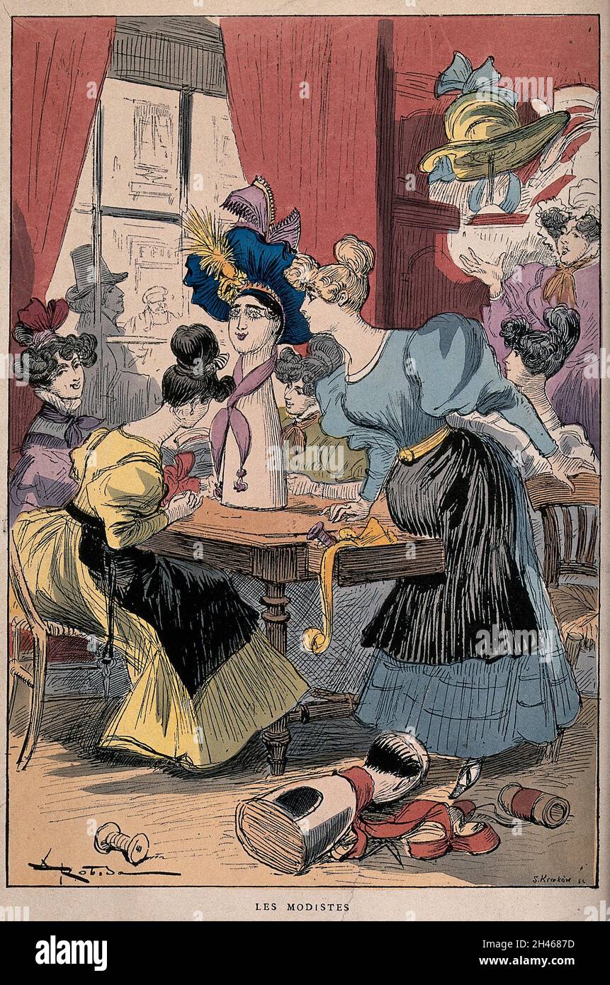 Milliners shop hi-res stock photography and images - Alamy