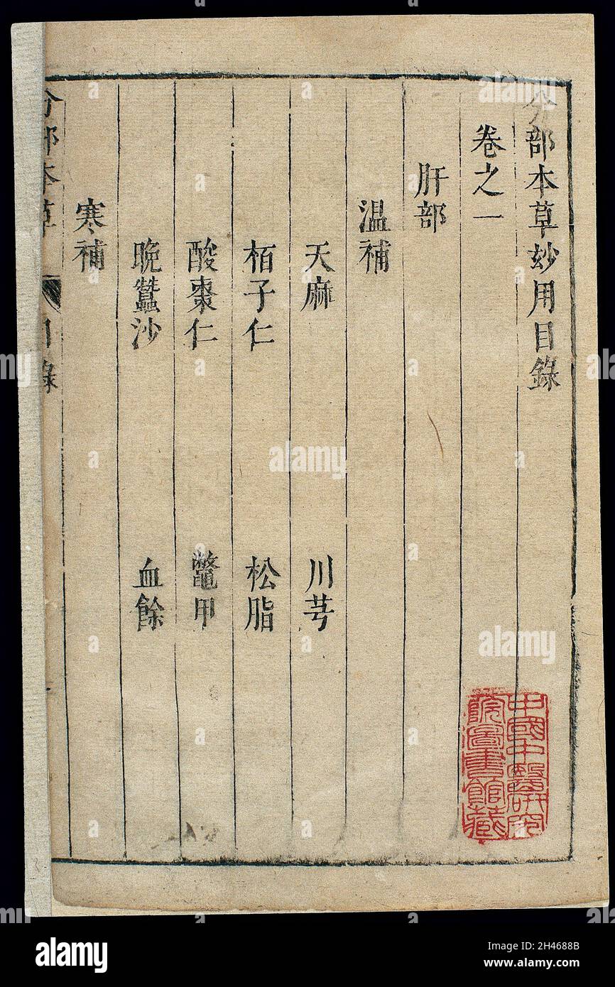 Traditional chinese medicine books hi-res stock photography and images ...