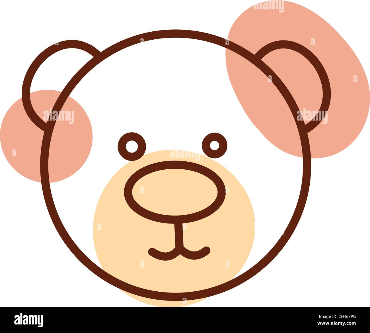 Circus bear, illustration, vector, on a white background Stock Vector ...