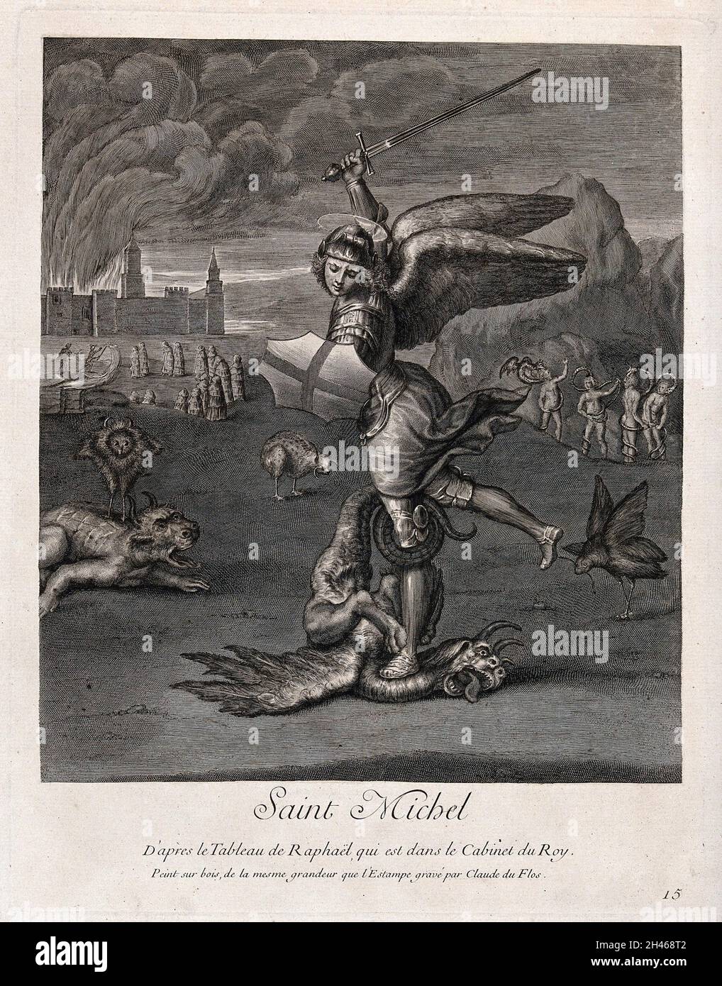 Archangel raphael and michael hi-res stock photography and images - Alamy