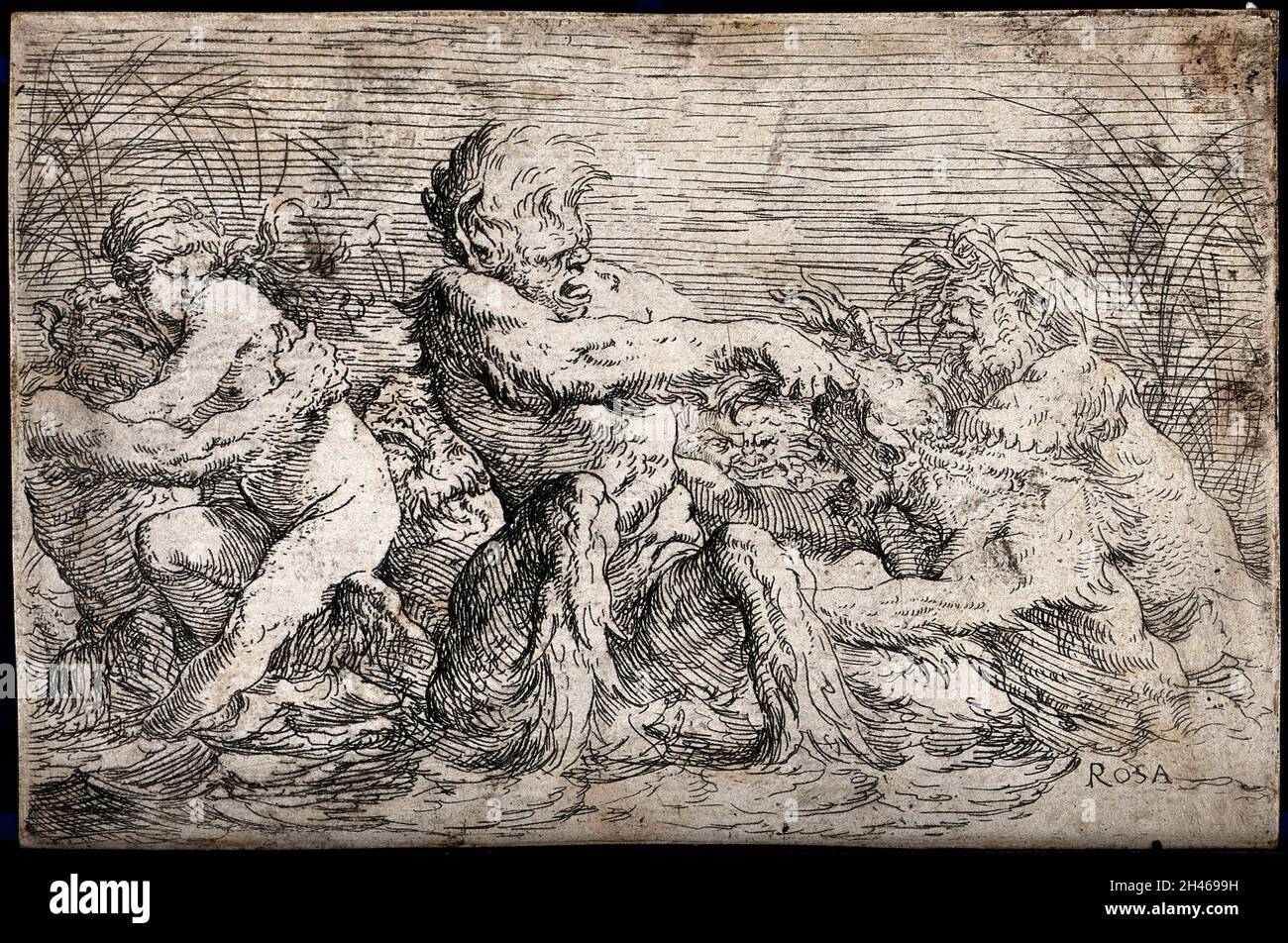 Fighting tritons hi-res stock photography and images - Alamy