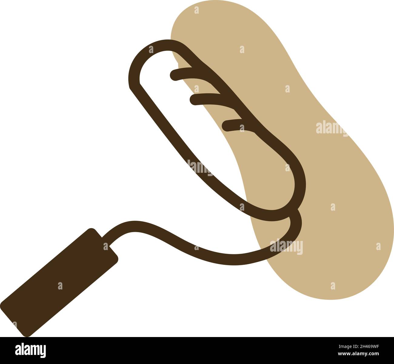 Sign on house wall Stock Vector Images - Alamy