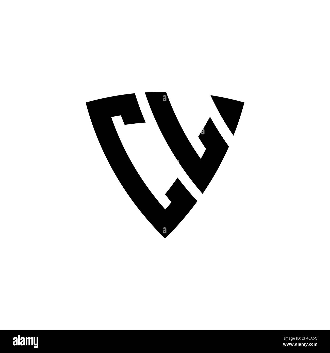 CR Monogram logo letter with Star geometric shape style design isolated ...