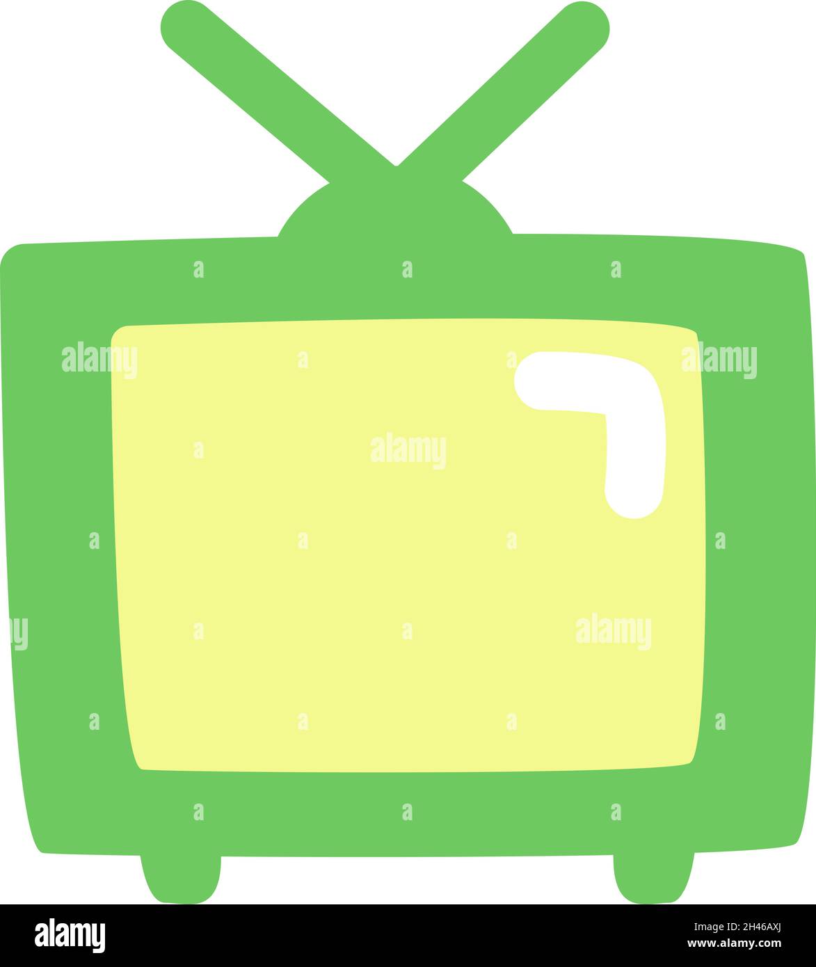 Green tv background Stock Vector Images - Alamy