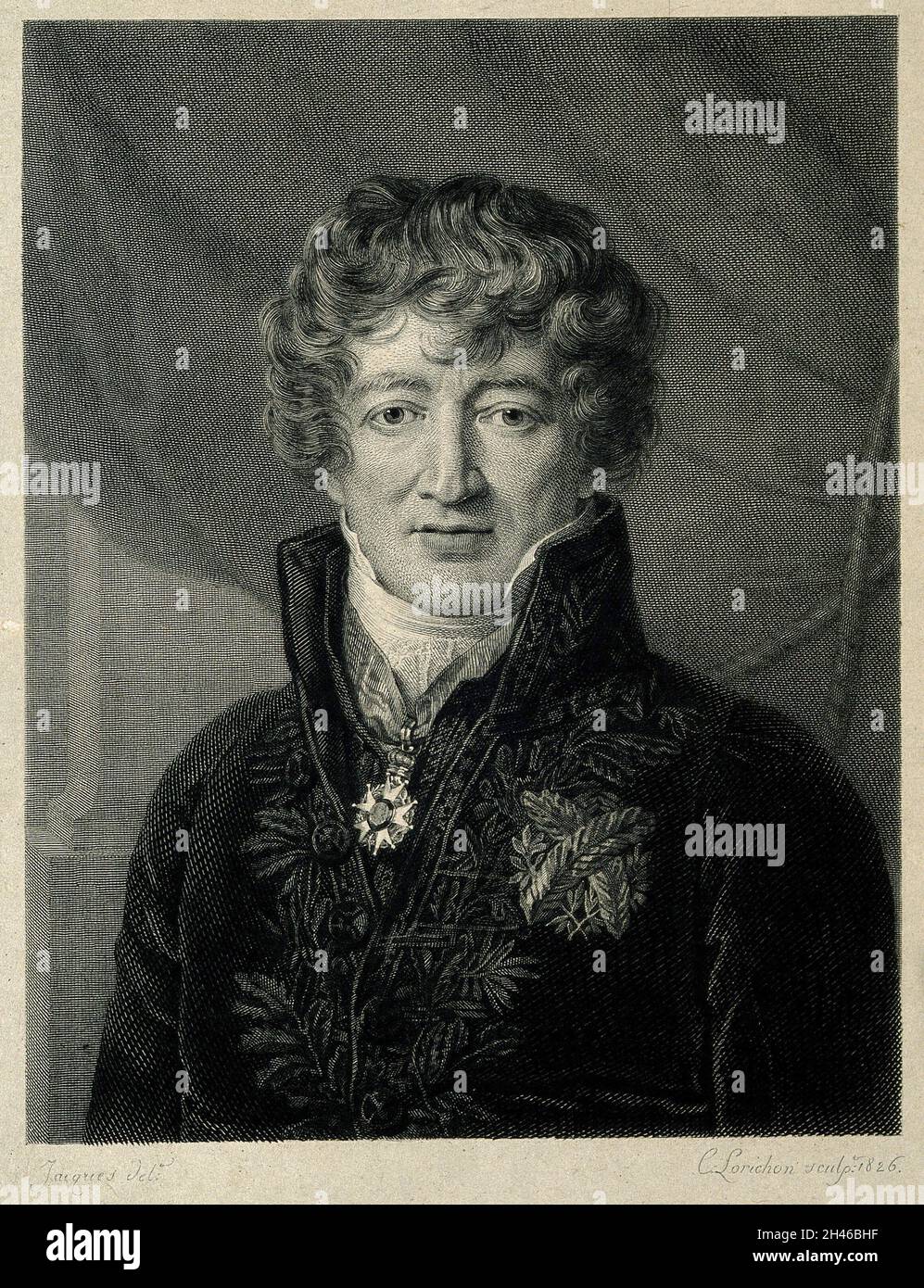 Georges-Léopold-Chrétien-Frédéric-Dagobert, Baron Cuvier. Line ...