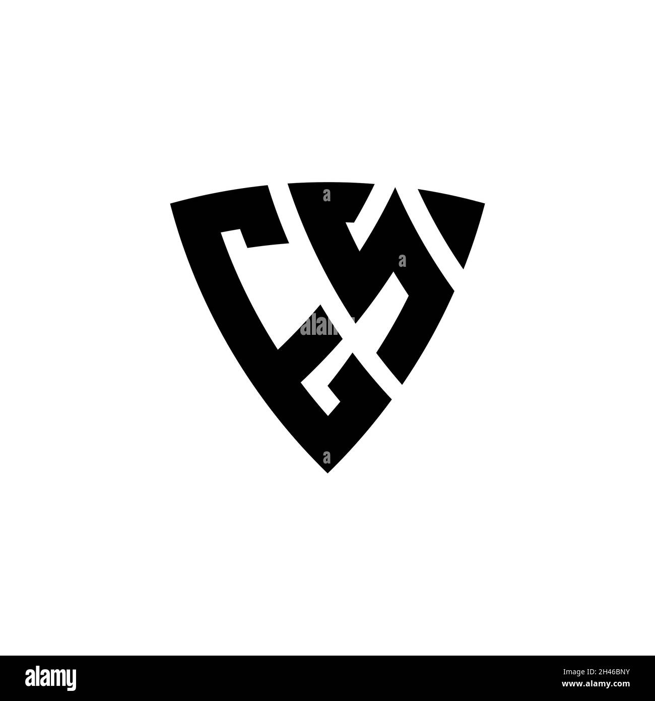 FE Monogram logo letter with Star geometric shape style design isolated ...