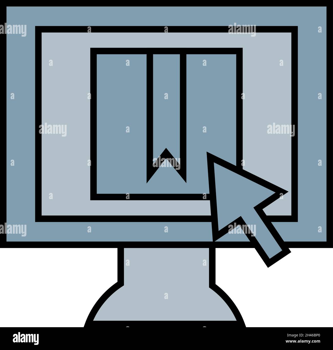 Online marketing illustration Stock Vector Images - Alamy