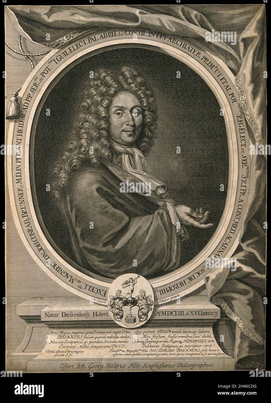 Johann conrad brunner hi-res stock photography and images - Alamy
